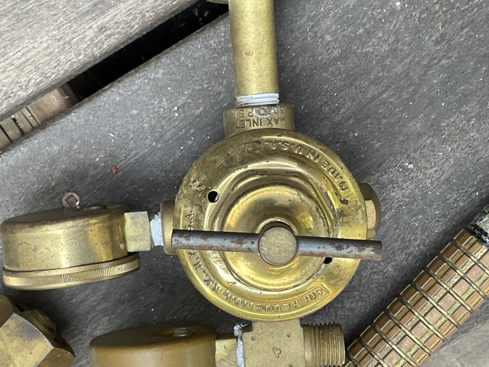 Airco Torch Regulator Set For Oxygen & Acetylene Cutting Welding Torch ...