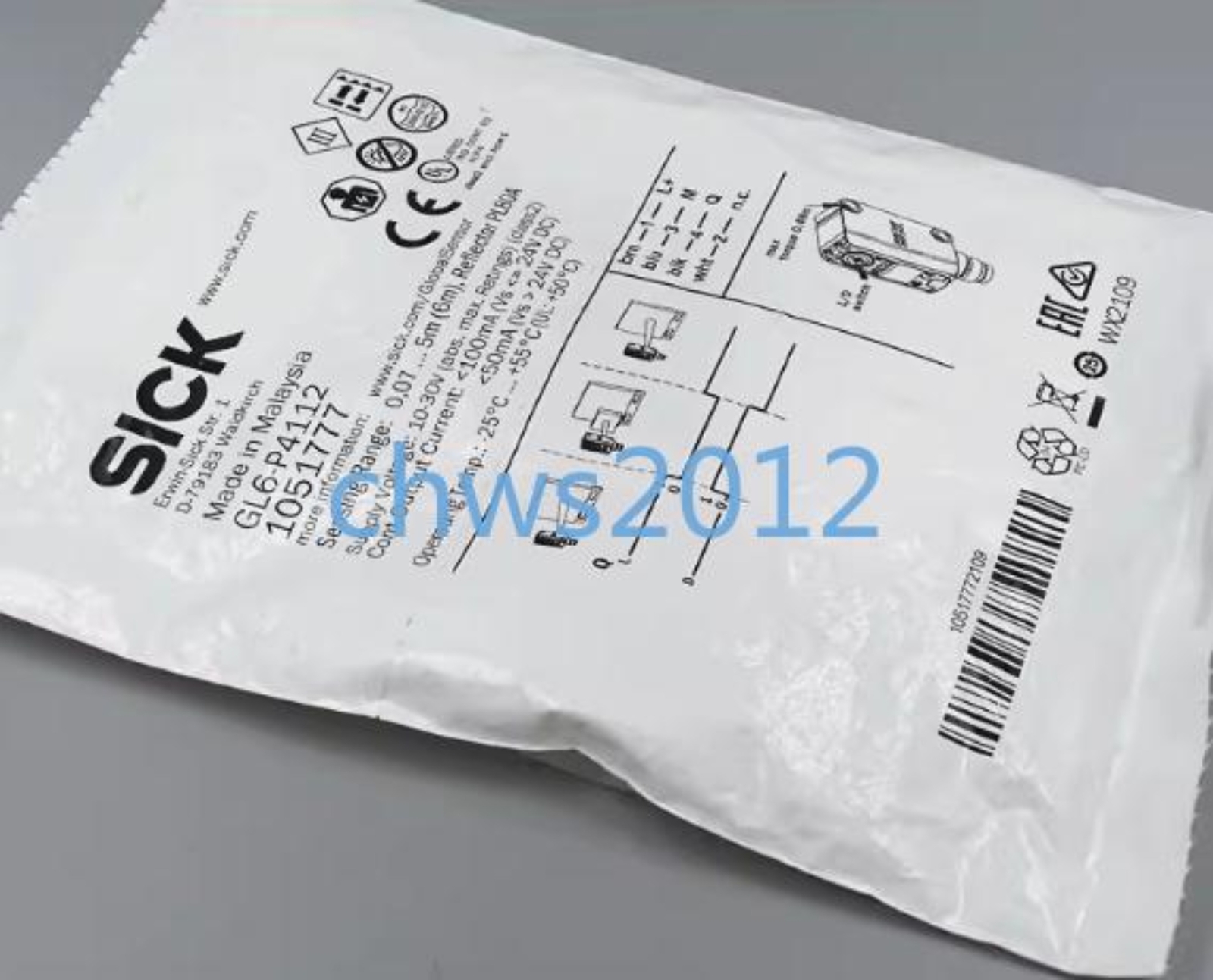 1 PCS SICK GL6-P4112 Photoelectric sensor GL6-P4111 1051777 for sale ...