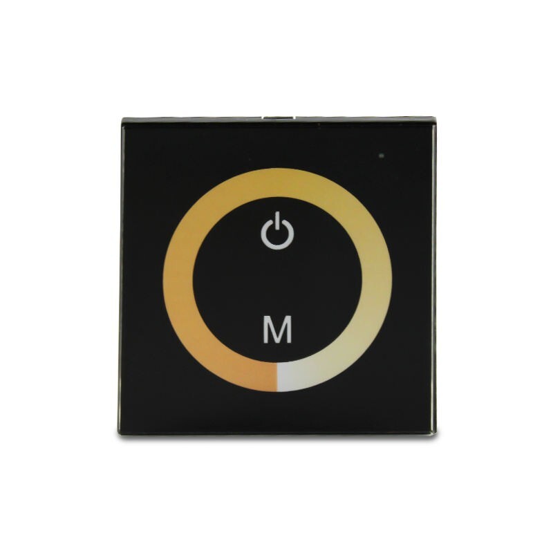Wall-Mounted Touch Panel LED Controller Dimmer for Double Strip Light ...