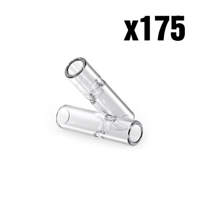 175x Tips Smoking Round Quartz Glass Rolling Tips Small Size 8mm Wide ...