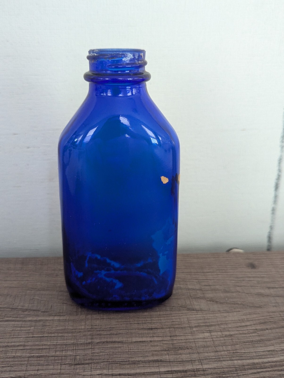 Vintage Cobalt Blue Phillips Milk of Magnesia 5" Glass Bottle Without ...