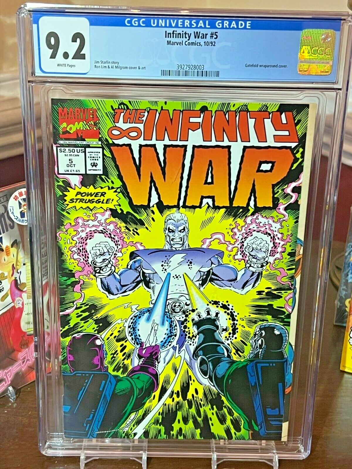 Marvel Comics Infinity War#5 (Gatefold Wraparound Cover), 1992 CGC 9.2 ...