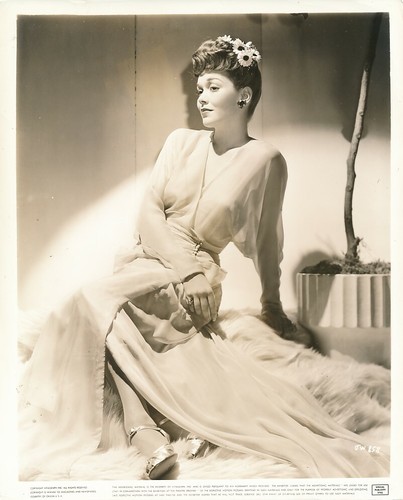 JANE WYMAN Original Vintage 1946 Warner Bros. Studio GLAMOUR Portrait ...