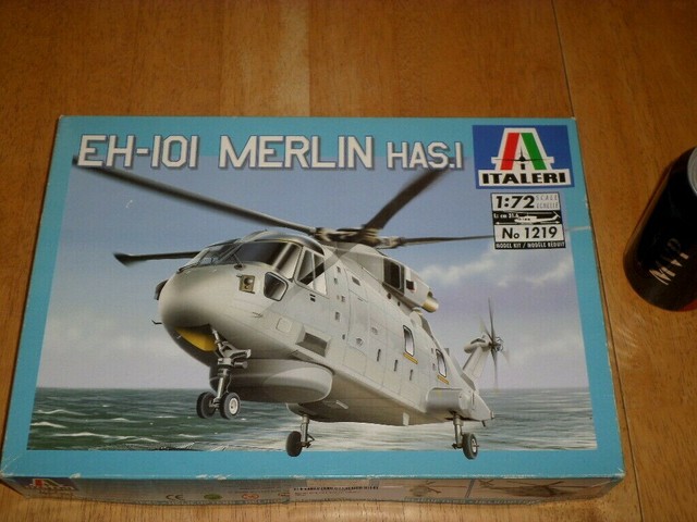 Italeri 1219 Eh-101 Merlin Helicopter Model Kit 1/72 for sale online | eBay