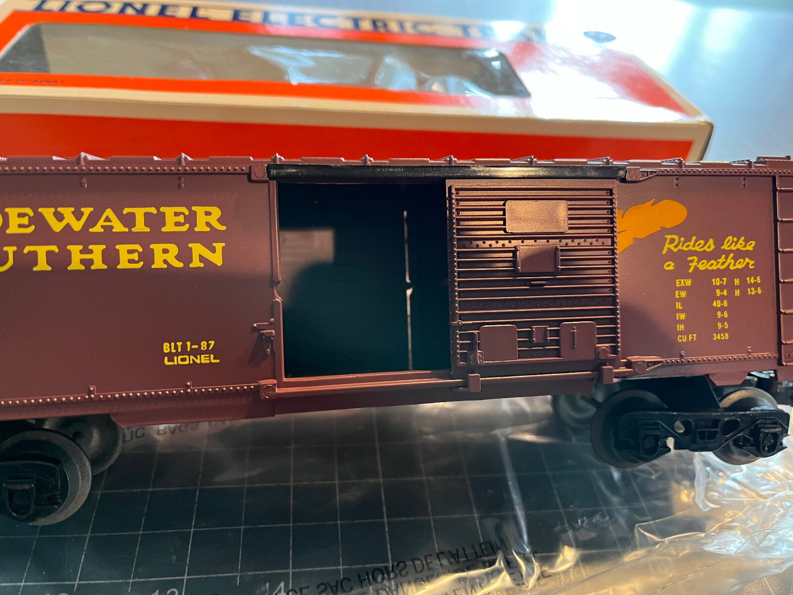 Lionel Train Car 6-19200 Tidewater Southern TS Box Car Very Nice w/Box ...