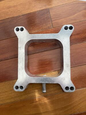 1 Inch Carburetor Spacer-4BBL-Square Bore With Vacumn | eBay