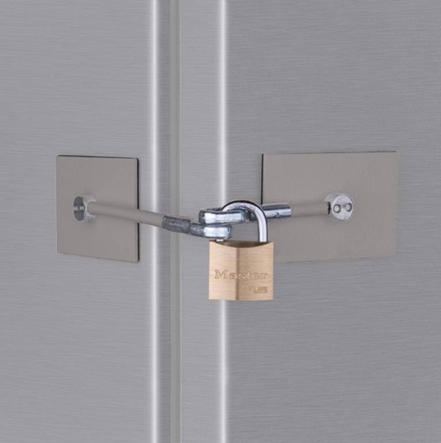 Marinelock Stainless Refrigerator Door Lock With Padlock for sale ...