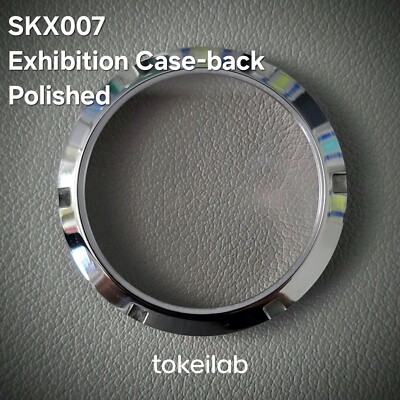 Case back SKX Polished Exhibition SKX007 SKX009 SKX NH35 NH36 CASEBACK ...