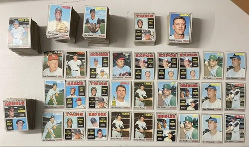 1970 Topps Baseball Card Lot of 600 - Commons | Rookie Stars | Minor ...