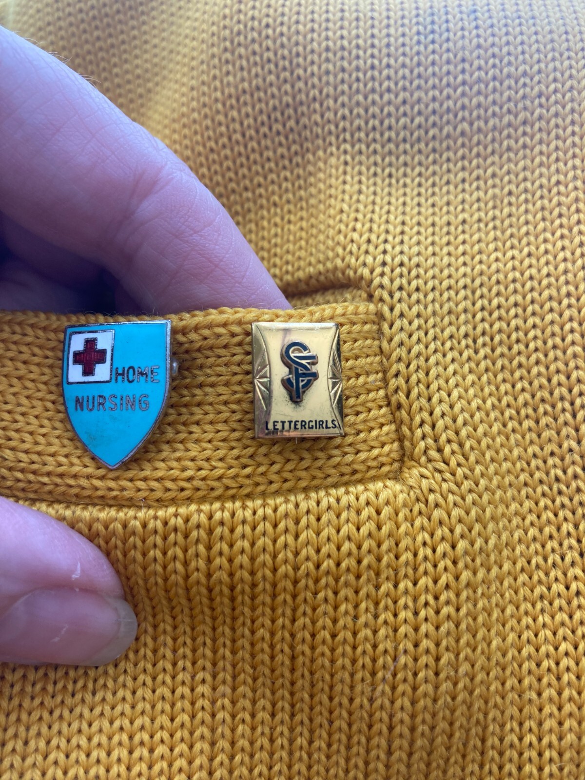 Vintage Letterman Sweater Women's 1950s San Fernando High School ...