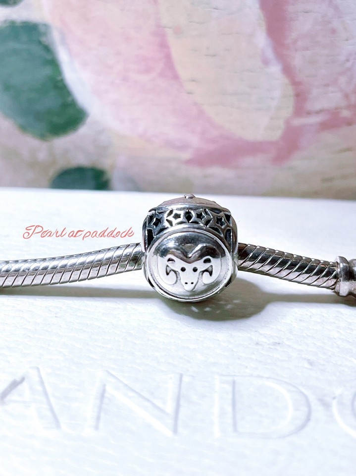 Authentic Pandora Aries Zodiac Sign Charm Birthday March 21 To April 19 ...