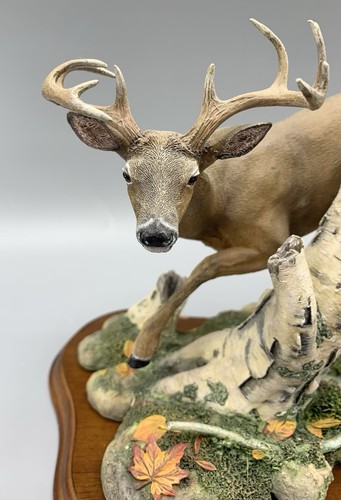 Danbury Mint One More Step Nick Bibby Deer Whitetail NO COA/STYROFOAM ...