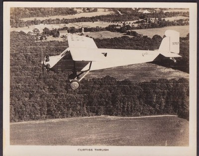 Curtiss / Curtiss-Robertson Model 56 Thrush monoplane 9787 4x5 ...