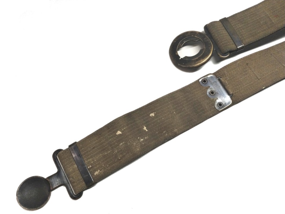 World War I MILLS M1910 Canvas Garrison Belt with US Army Buckle | eBay