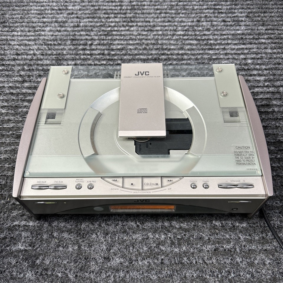 JVC FS-SD9 Compact Component System CD Receiver & Speaker Pair SP-FSSD9 ...