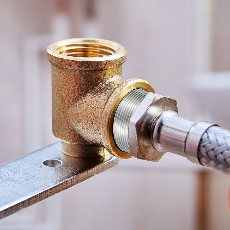 4Pcs Pipe Plugs, M27-1.5x17mm Stainless Steel Hex Thread Pipe Caps ...