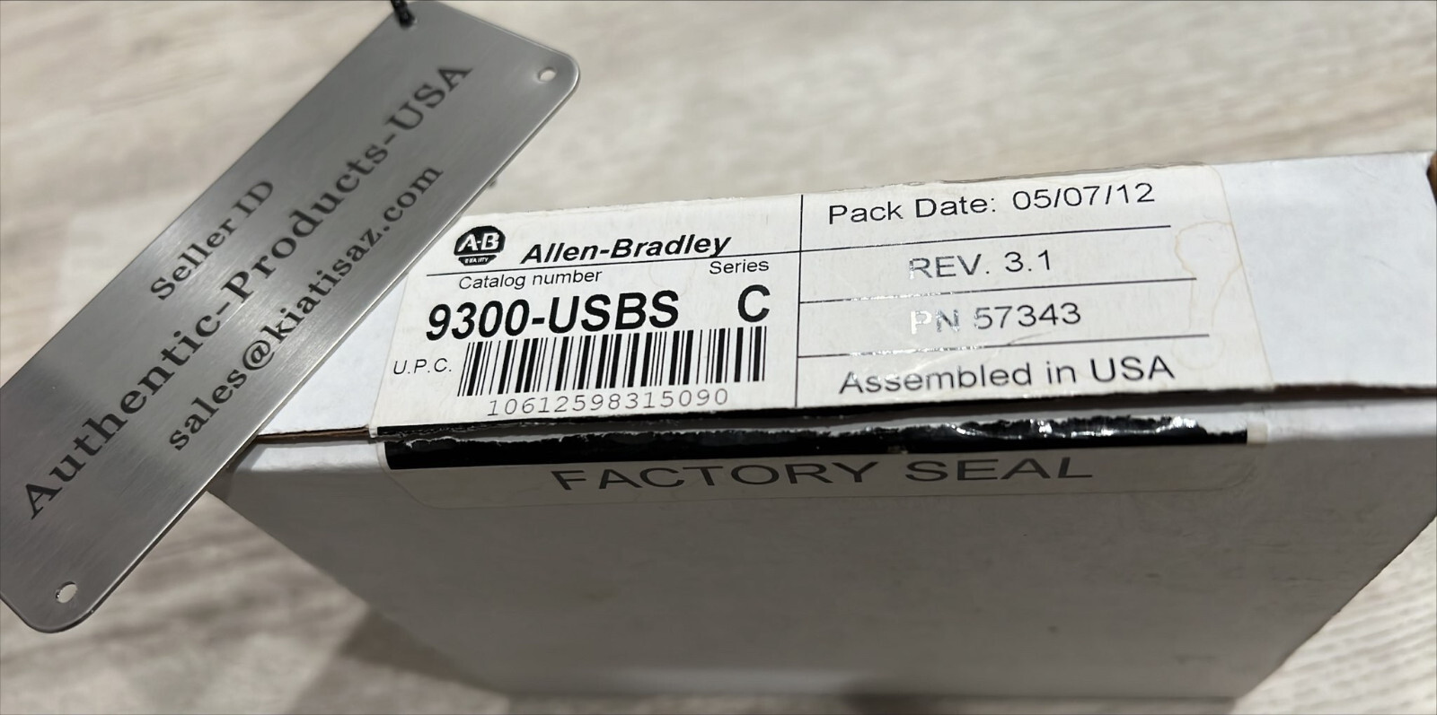 Allen-Bradley 9300-USBS Rev 3.0 USB to Rs232 Serial Port Adapter Cable ...