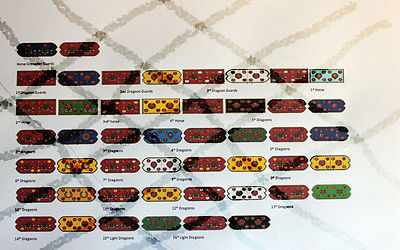 15mm Seven Years War `SYW' Laser printed British Cavalry Flags | eBay UK