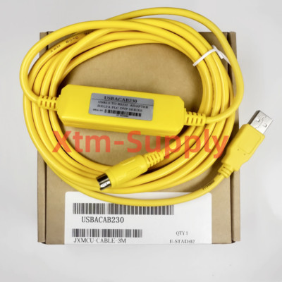 1pc USBACAB230 Delta PLC Programming Cable NEWB RS232 Adapter For USB ...