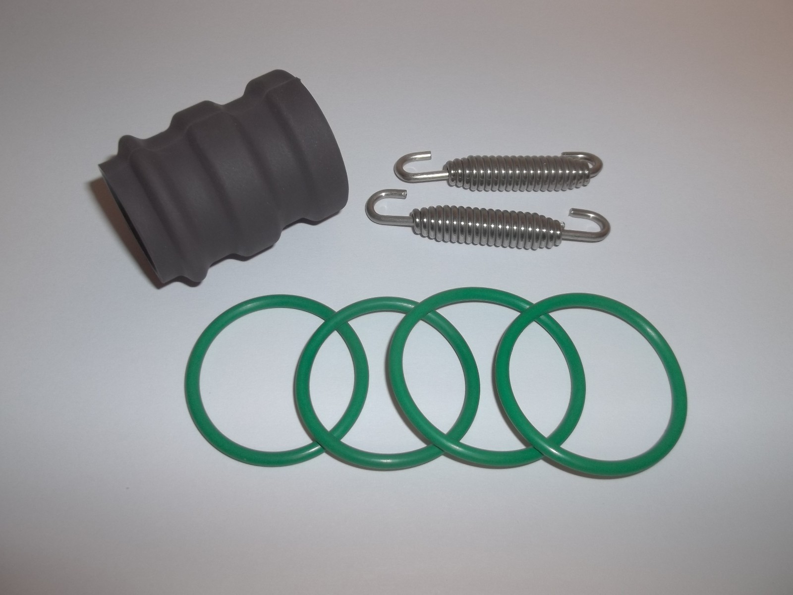 Exhaust O-rings + Pipe Springs + Muffler Flange Rubber KTM 65 85 85SX ...