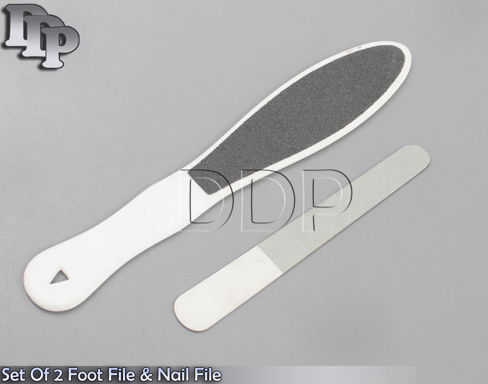 Set Of 2 Foot File Hard Skin Remover Set Nail File Toe Nail Care BTS ...