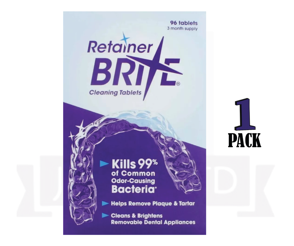 Retainer Brite Box Tablets 96ct, 3 Month Supply | eBay