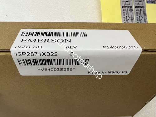 Emerson DELTA V VE4003S2B6 KJ3223X1-BA1 ANALO Shipping DHL or FedEX | eBay