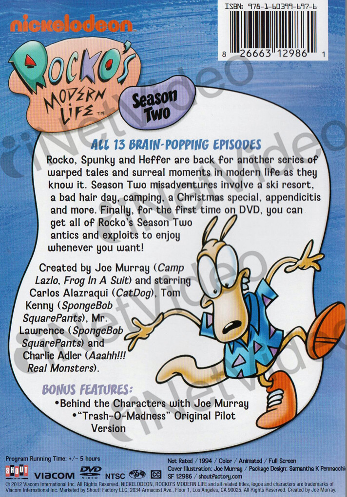 Joe Murray Rockos Modern Life