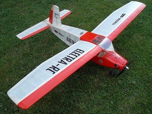 Graupner Electra -Classic RC Model aeroplane ~ Laser-cut Balsa RIB ...