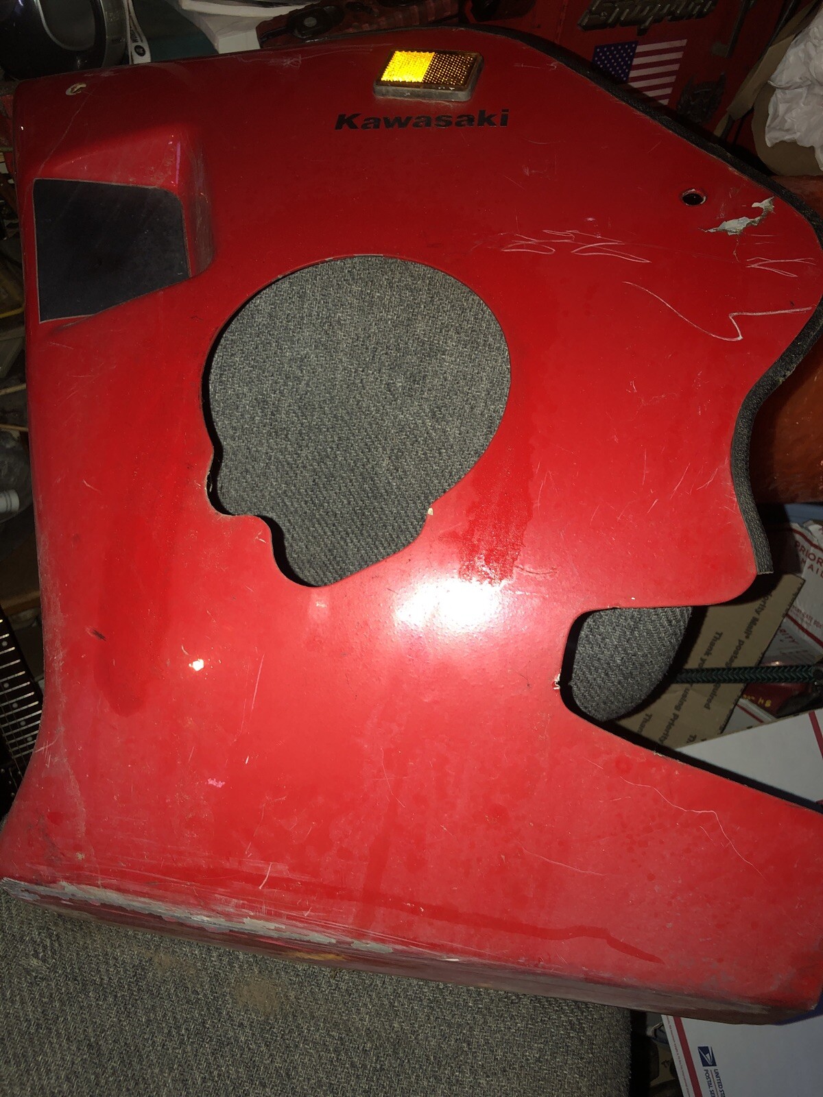 Vintage 1983 GPZ 750 left Side Fairing Factory | eBay