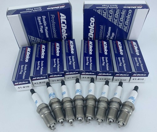 ACDELCO GENUINE SPARK PLUGS DOUBLE PLATINUM COMMODORE VN VP VR VS VT V8 ...