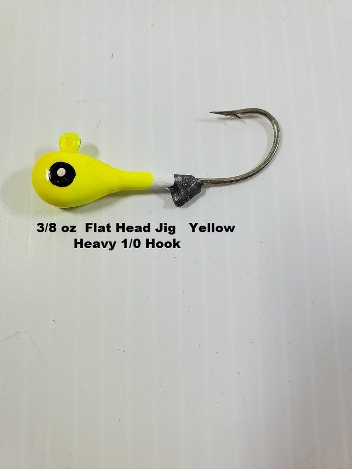 PAINTED JIG HEADS - IMPORTED : Various sizes & Colors | eBay