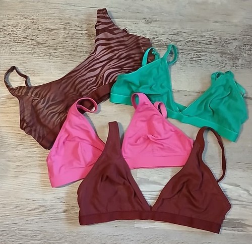 Colorful Parade Bralette Set of 4 – Comfortable & Stylish Wireless ...