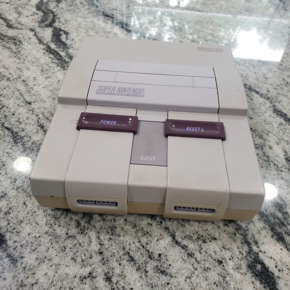 Super Nintendo SNES Console Only SNS-001 Sold As-Is for PARTS REPAIR | eBay