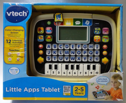 VTech Little Apps Tablet w/12 Learning Activities & Color Screen (80 ...
