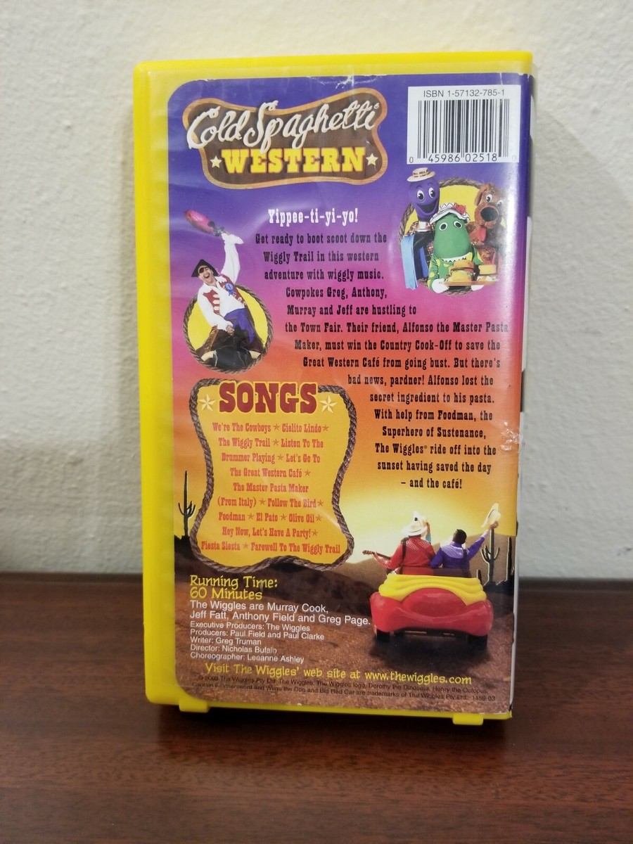 The Wiggles Cold Spaghetti Western Vhs