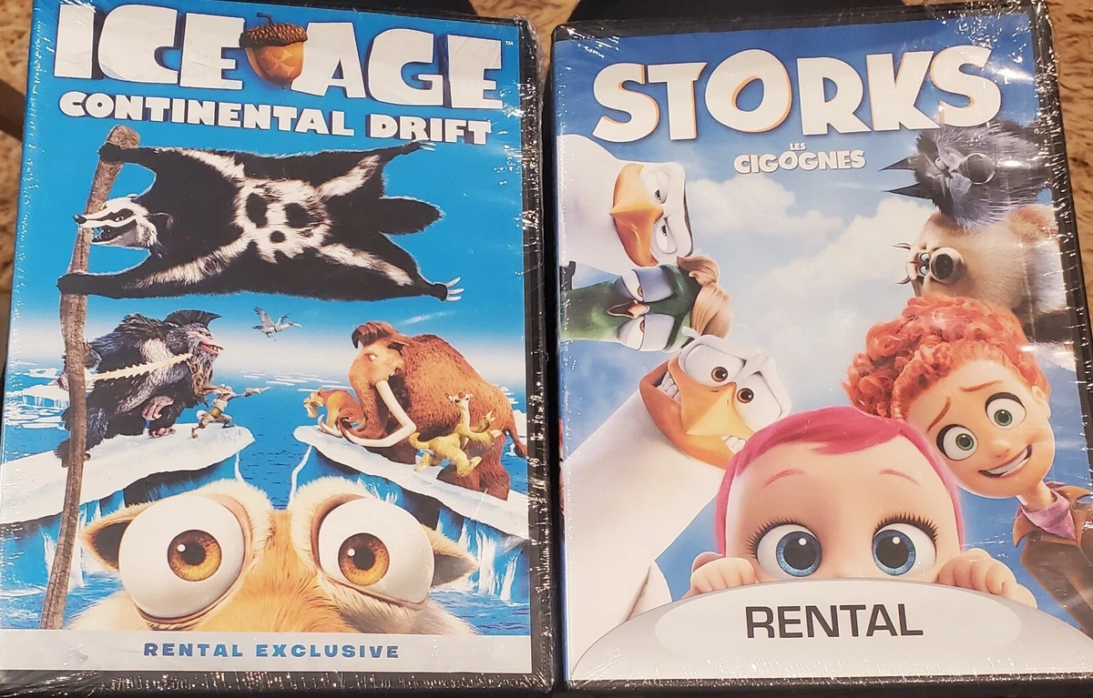 Ice Age Continental Drift Dvd