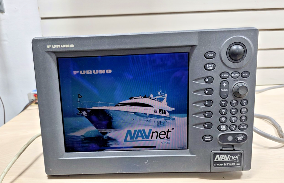Furuno RDP-149 NavNet VX2 Radar C-Map NT MAX GPS Chartplotter ...