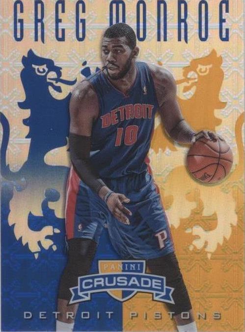 2012-13 Panini Crusade - Crusade Greg Monroe #248 Blue for sale online ...