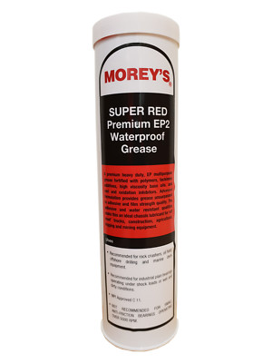 MOREY'S SUPER RED PREMIUM EP2 WATERPROOF GREASE - 42004-SRV- 450g | eBay
