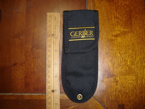GERBER MP 600 BELT LOOP CODURA SHEATH 6" X 2" EXTRA LONG FOR TECHNICIAN ...