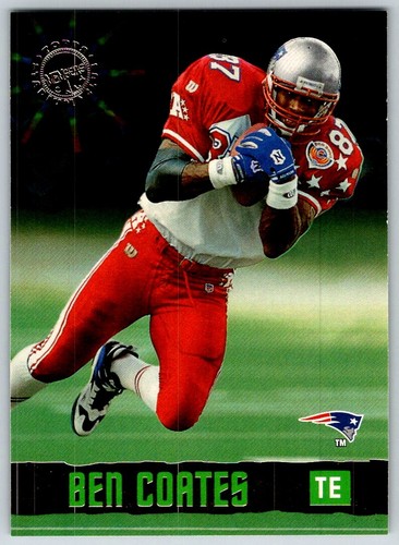 1996 TOPPS MEMBERS ONLY STADIUM CLUB BEN COATES NEW ENGLAND PATRIOTS ...
