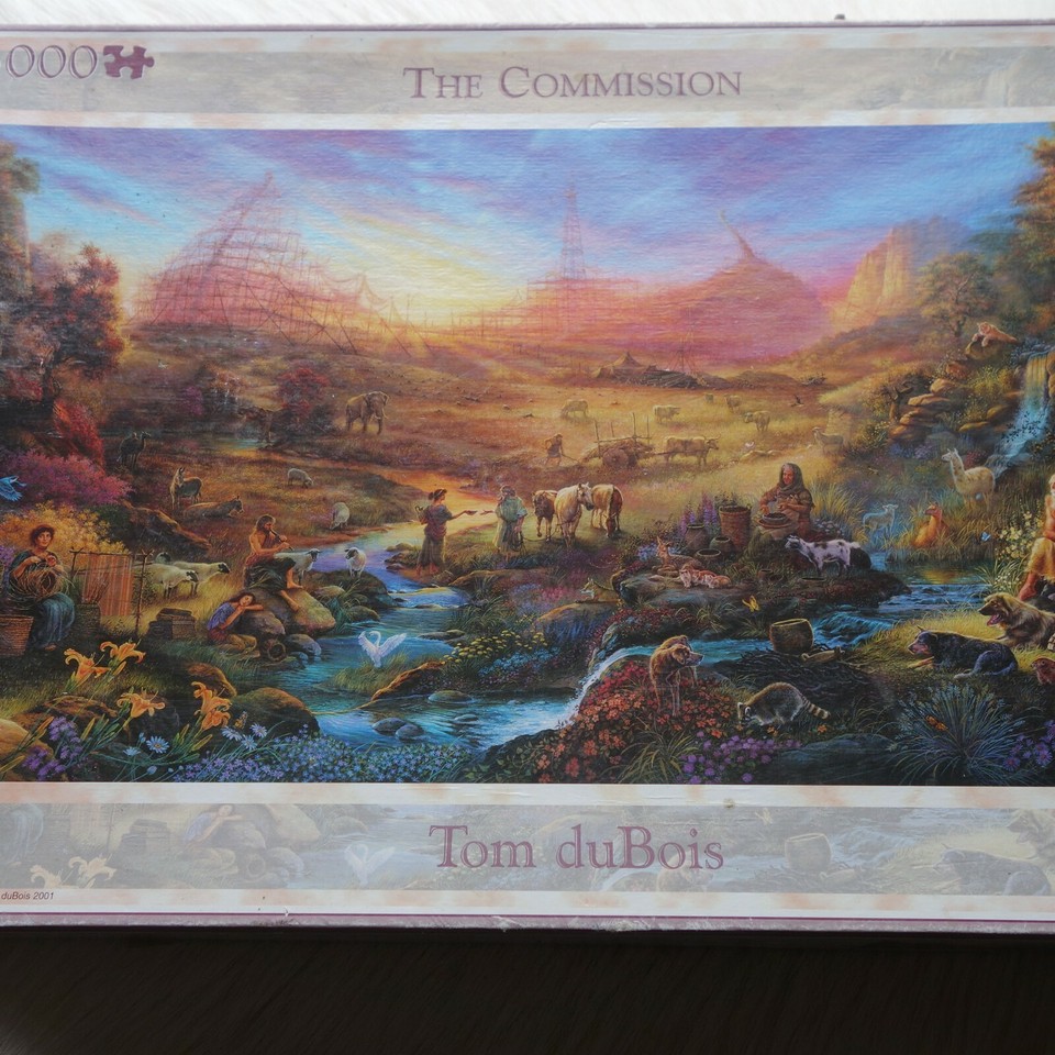 TOM DUBOIS The Commission TOM DUBOIS Art Puzzle 3000 Piece TOM DUBOIS ...