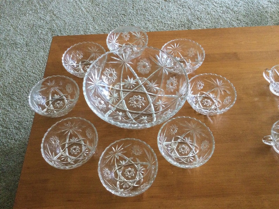 Vintage Anchor Hocking Prescut Star Pattern Large Collection of ...