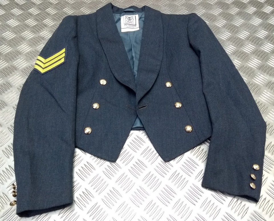WRAF Mess Jacket With Sergeant Rank Chevrons Royal Air Force Dress ...