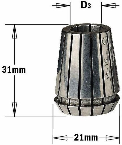 PINZA ELASTICA "ER20" SERIE: 184.100.20 ATTACCO UTENSILE 10 MM | eBay