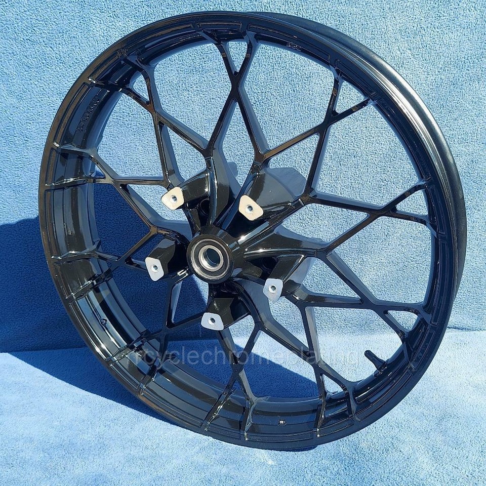 Gloss Black 21" Prodigy Front Wheel 08-24 Road Glide FLTR FLHX Touring ...