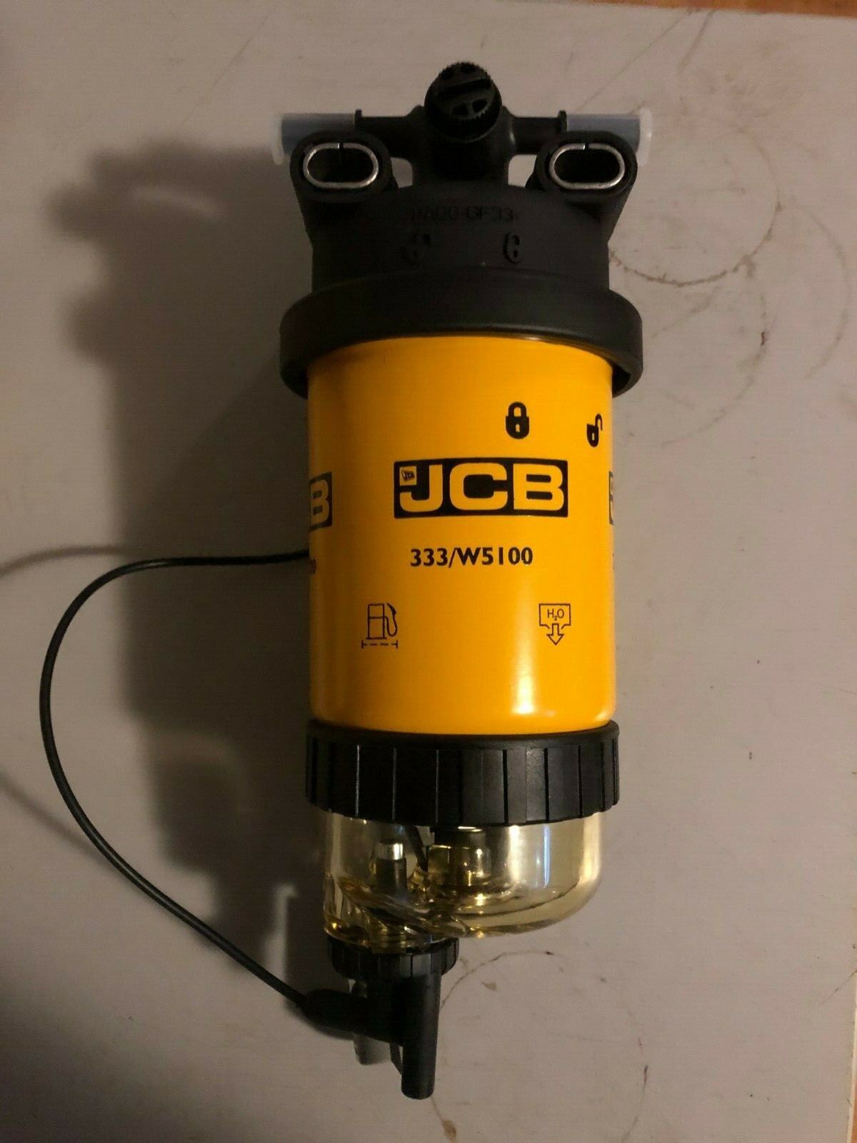 GENUINE JCB FUEL PUMP, FILTER & HOUSING P/N 333/W5100 PRICE INC VAT | eBay
