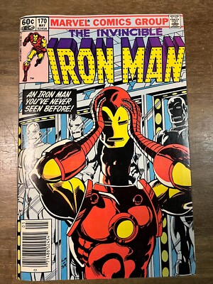 Iron Man 170, 1983, Newstand Edition | eBay