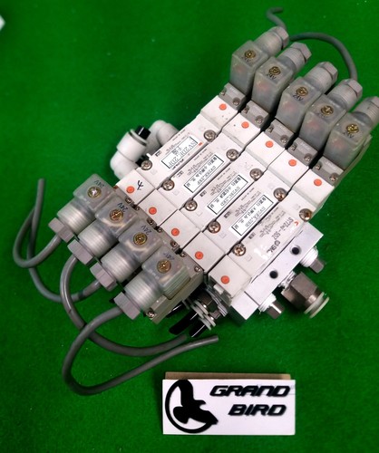 SMC SY7240-5DZ Solenoid Valve Base Mount W/ SY7240-5DZ (5),USED | eBay